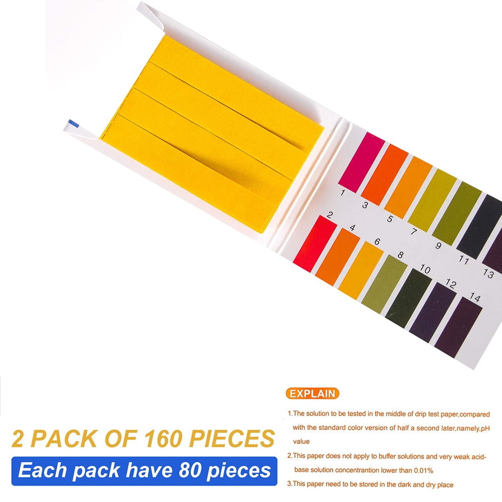Ph Test Paper Color Chart