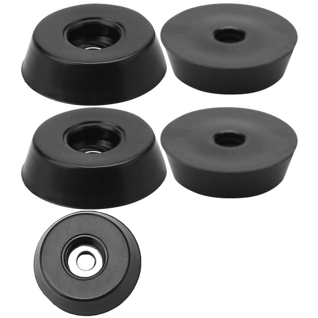5pcs Rubber Feet Bumper Buffer Floor Protector w Metal Washer ...