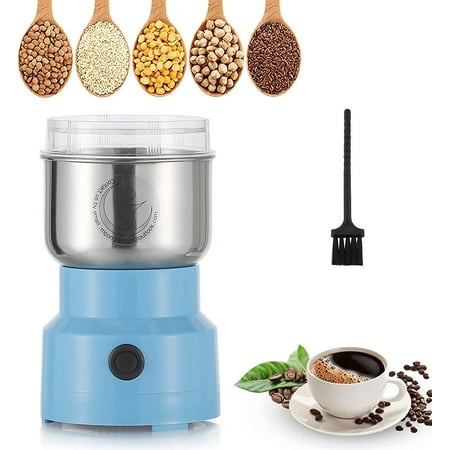 Mini Spice Coffee Grinder Electric 10s Fast Grinding Multifunction ...