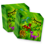 Lizard Birthday Party Supplies Set Plates Napkins Cups Tableware Kit ...