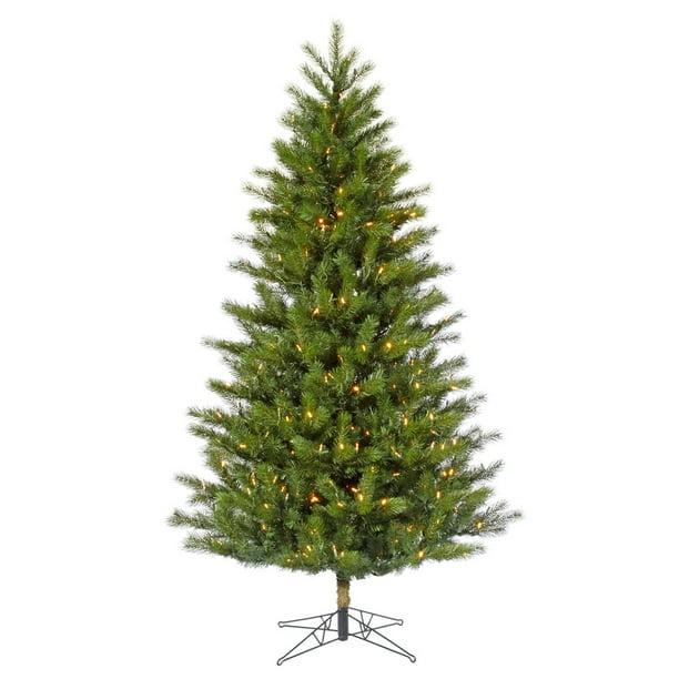 Augusta Pine Pre-lit LED Christmas Tree - Walmart.com