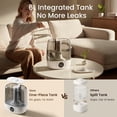 6L Self-Cleaning Humidifier for Large Room, CleanCare Warm & Cool Mist ...