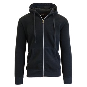 Hanes Boys EcoSmart Fleece Full Zip Hooded Jacket, Sizes 4-18 - Walmart.com