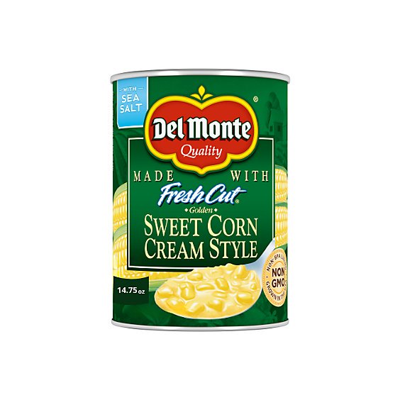 2 Pack - Del Monte Golden Sweet Corn Cream Style - 14.75 oz Packaging ...