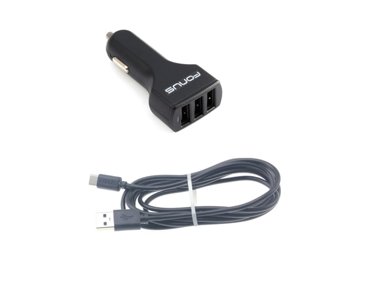 Car Charger for Amazon Fire Max 11 (2023) - 36W 3-Port USB 4.8A Type-C ...