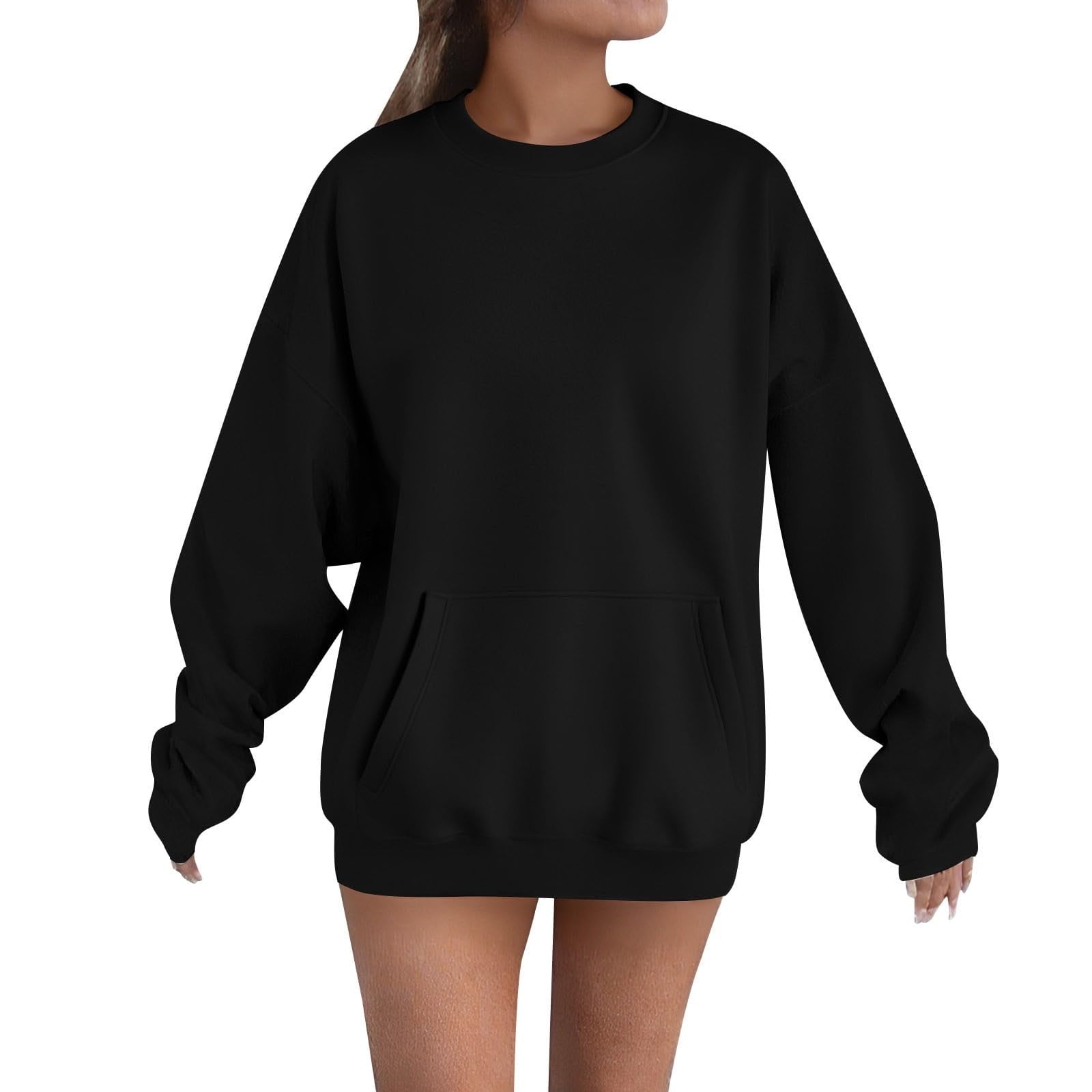 Click here for Diufon Womens Sweatshirts Oversized Crewneck Long... prices