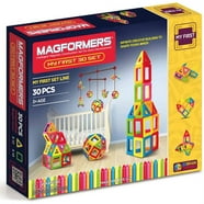 Free Shipping! Magformers Amazing Police 50 Pieces, Wheels, Blue red ...