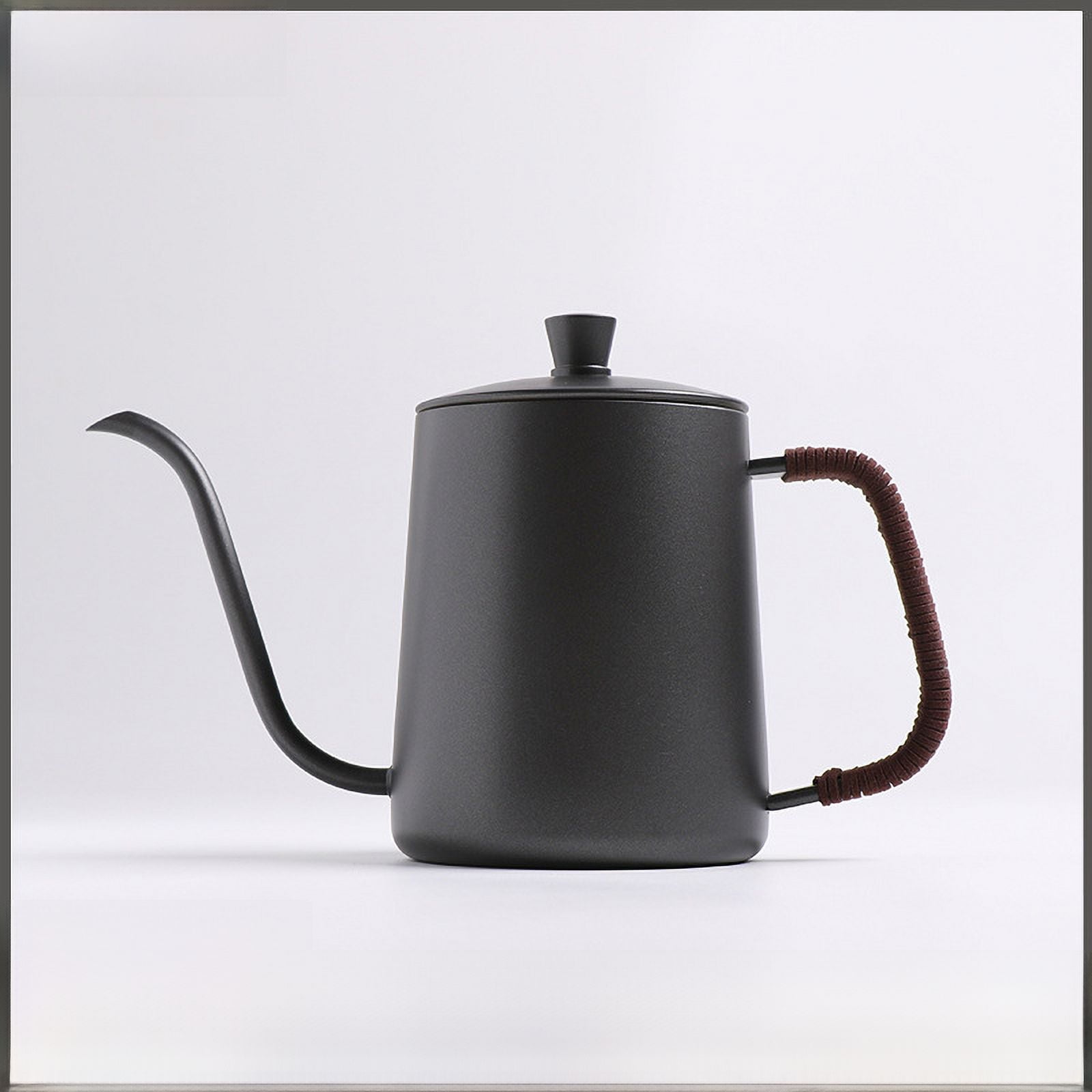 Olla de mano de acero inoxidable con tapa, cafetera de goteo colgante ...