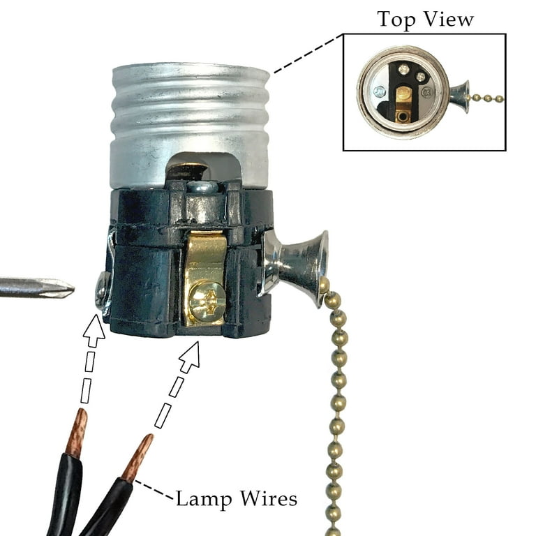 Light Bulb Socket Wiring Diagram | Shelly Lighting