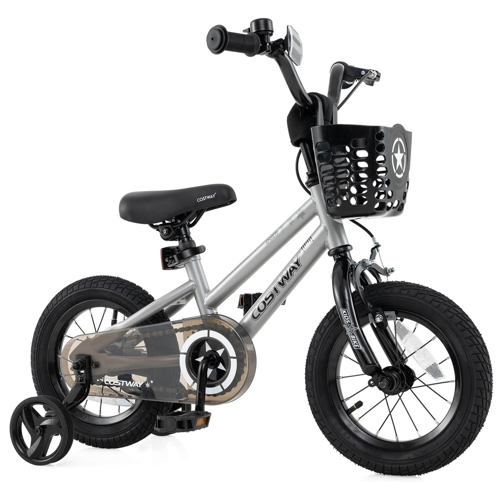 Click here for Costway 12 Kids Bike With Training Wheels Adjustab... prices