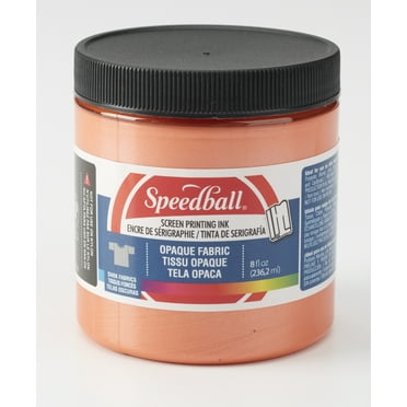 Speedball Art Fabric Screen Printing Ink, Fluorescent Hot Pink, 8 oz ...