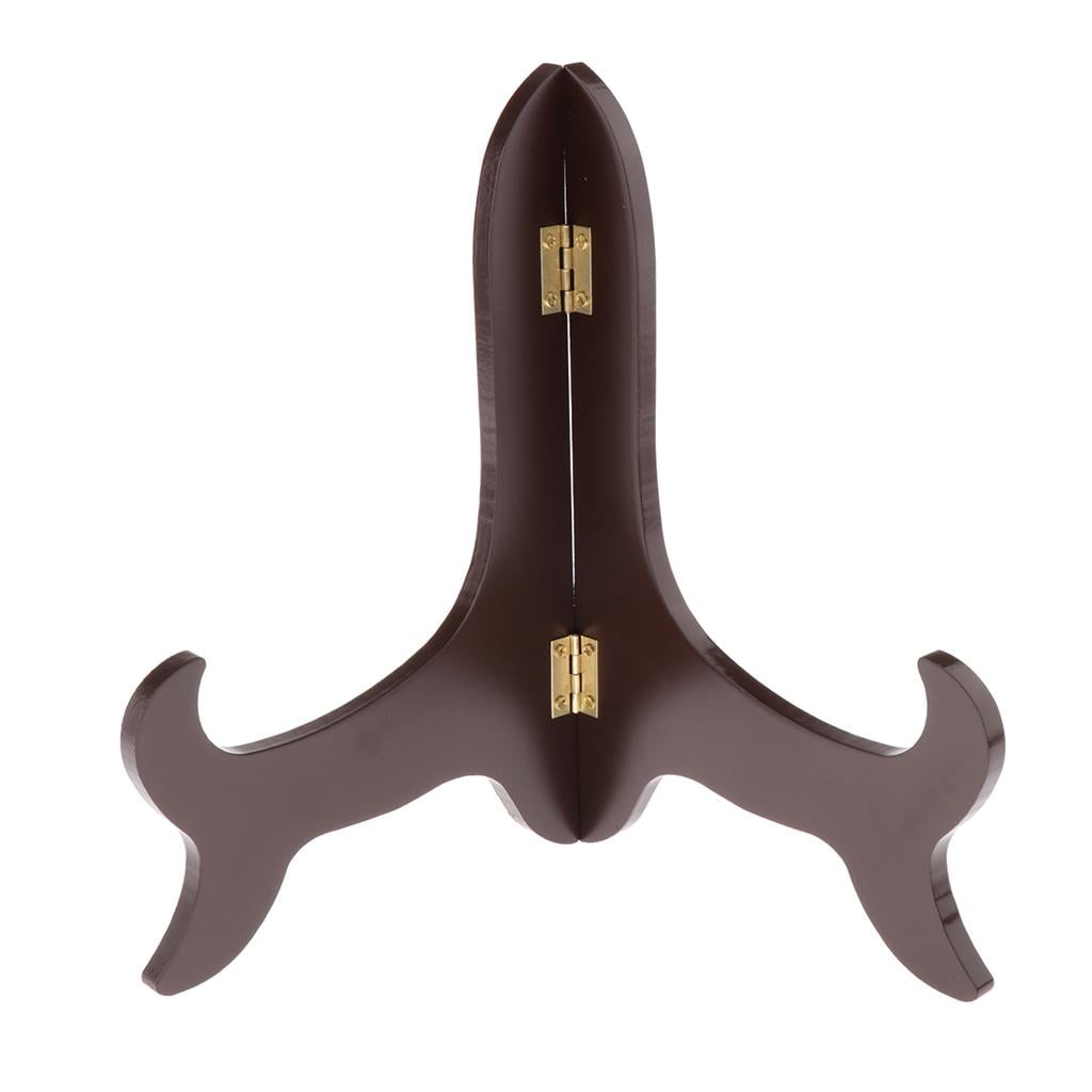 Decorative Plate Rack Easel Support Plate Wooden Plate Easel Photo ...