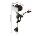 2-Stroke 2.3HP Outboard Motor, 52CC Gas-Powered Outboard Motor Fishing ...
