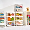 Sindcom 5-Layer Stackable Storage Bins, 120Qt Foldable Large Storage ...