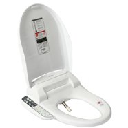 SmartBidet Electric Bidet Seat with Dryer for Elongated Toilets, Remote ...