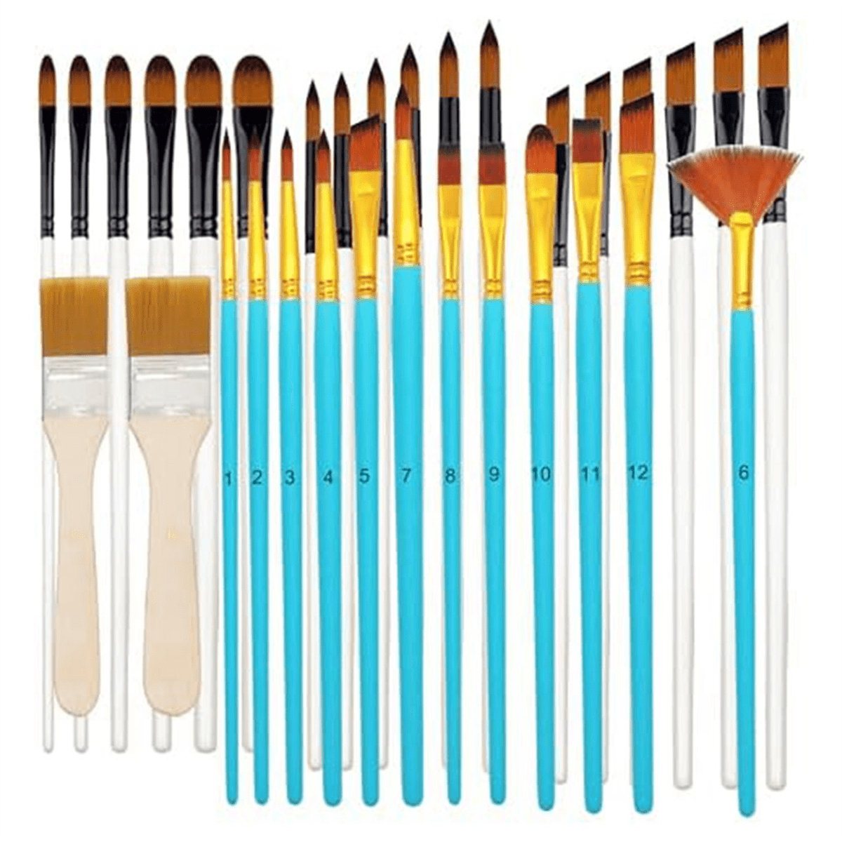Click here for Unbranded 32 Brush Set For Acrylic Painting  Water... prices