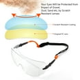 Safeyear Safety Glasses For Womem And Men Over Eyeglasses Anti Fog Scratch Protective Eyewearansi