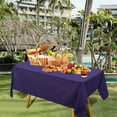 72x54in Plain Color Table Cover Large Plastic RecUpgrade Table Cover ...