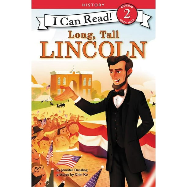 I Can Read Level 2: Long, Tall Lincoln (Hardcover) - Walmart.com