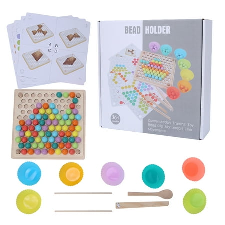 Clip Beads Matching Game Children Clip Beads Puzzle Practice Clip ...