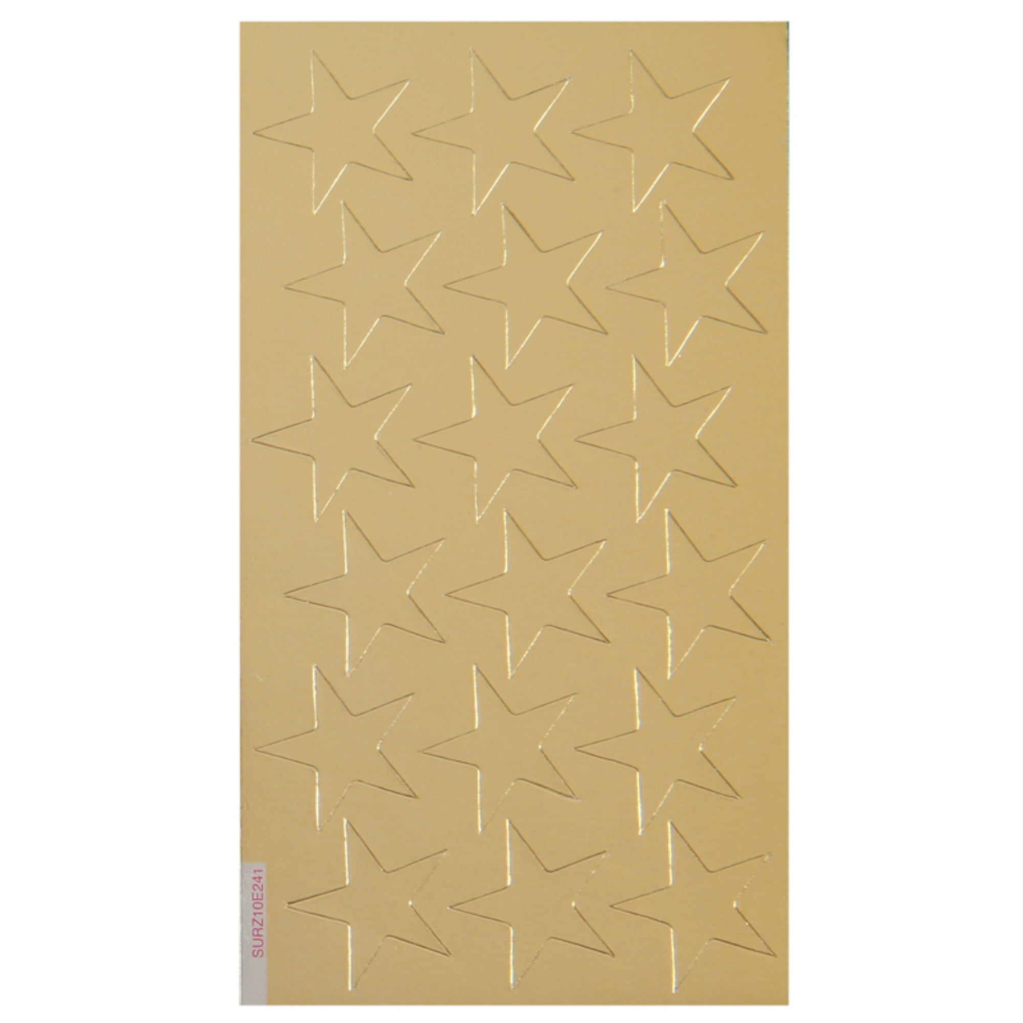 Paper Magic Self-Adhesive Foil Star Stickers - Walmart.com
