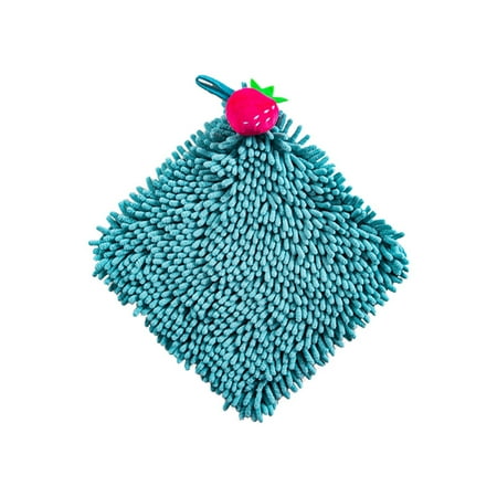 SICED Dense Fiber Hand Towels, Drawstring Round Dish Cloth For Bathroom ...