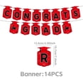 5-color 2026 graduation paper banner,indoor outdoor hanging sign ...