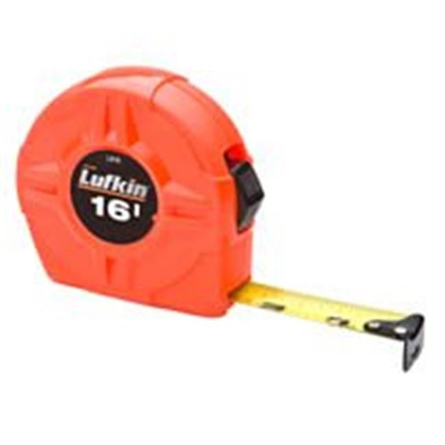 Lufkin 16 ft. L x 0.75 in. W Hi-Viz Tape Measure Orange 1 pk - Walmart.com