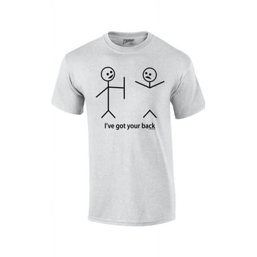 Mens Pull Yourself Together Funny Self Mocking Stick Figure T shirt ...