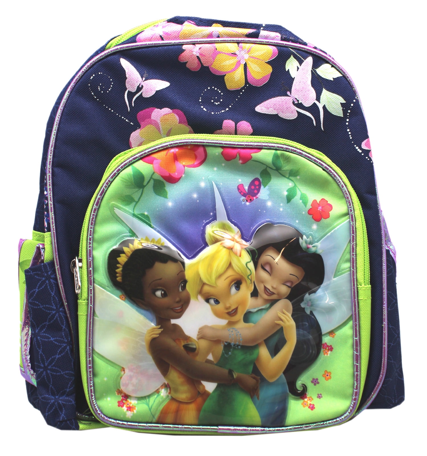 Green Disney Tinkerbell Small Backpack - Pre-K Tinker Bell School ...