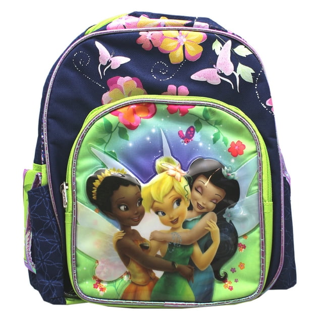 Green Disney Tinkerbell Small Backpack - Pre-K Tinker Bell School ...
