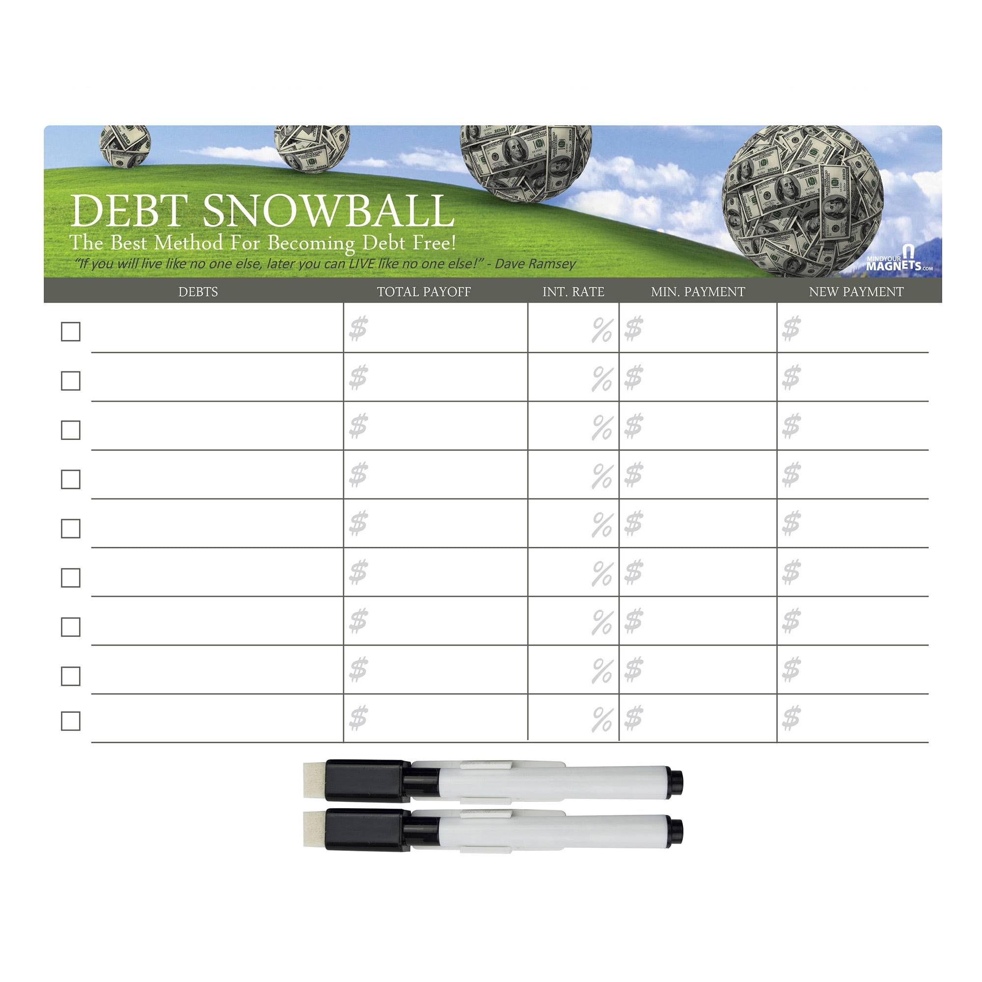 Debt Snowball - World's Best Money Management, Debt Management & Debt ...