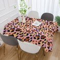 60x120in Square Printed Tablecloth Easy-Care Decorative Table Cloth for ...