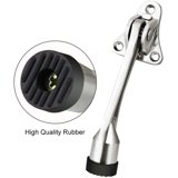 LYTIVAGEN 2 Pcs Kick Down Door Stop Holder Zinc Alloy Door Stay Rubber ...