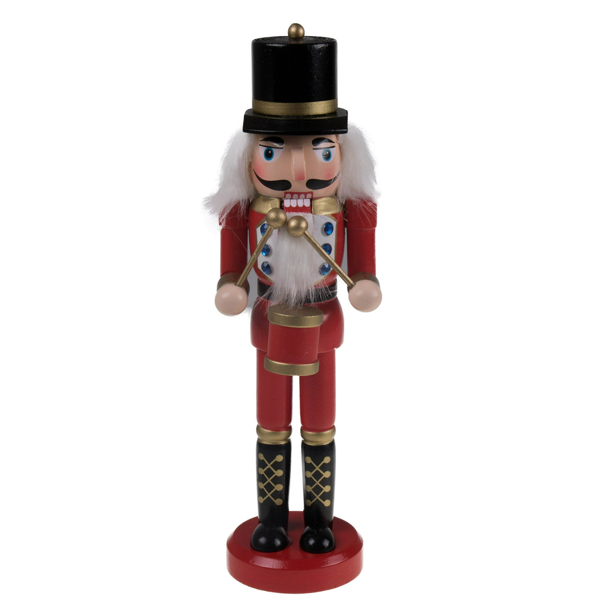 Click here for Clever Creations Classic Drummer Nutcracker Tradit... prices