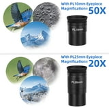 TELMU Small & Good Quality Reflector Telescope 114mm - Ideal for Home ...