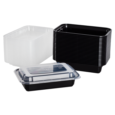 "Karat 9x9"" 1-Compartment Disposable Take Away Food Storage Containers ...