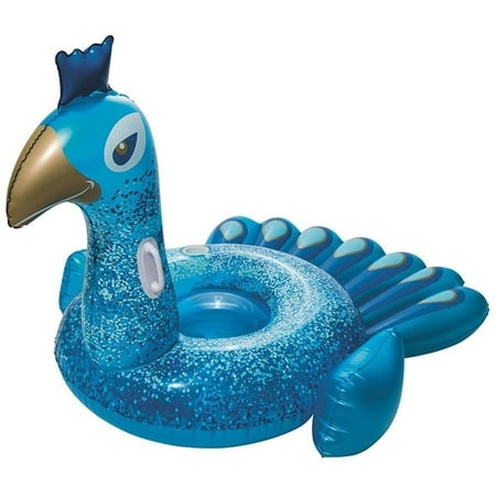 Inflatable Pool Pool Floats,Giant Inflatable Peacock Pool Float, Fun ...