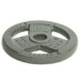 EDX 50lb 2-Inch Olympic Cast Iron Weight Plate, Durable, Rust-Resistant ...