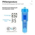 PH Meter Thermometer Pen For Food Fruit Meat Soil Lab Digital Acidity ...