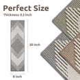 Staircase & Floor Step Treads Grey 15 PC (8" x 30") Indoor Use ...