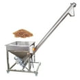 Screw Type Powder Automatic Feeding Vibrating Hopper 4.5" Inclined ...