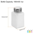 Uxcell 4pcs Solvent Alcohol Dispenser 180ml(6.1oz) Nail Polish Remover ...