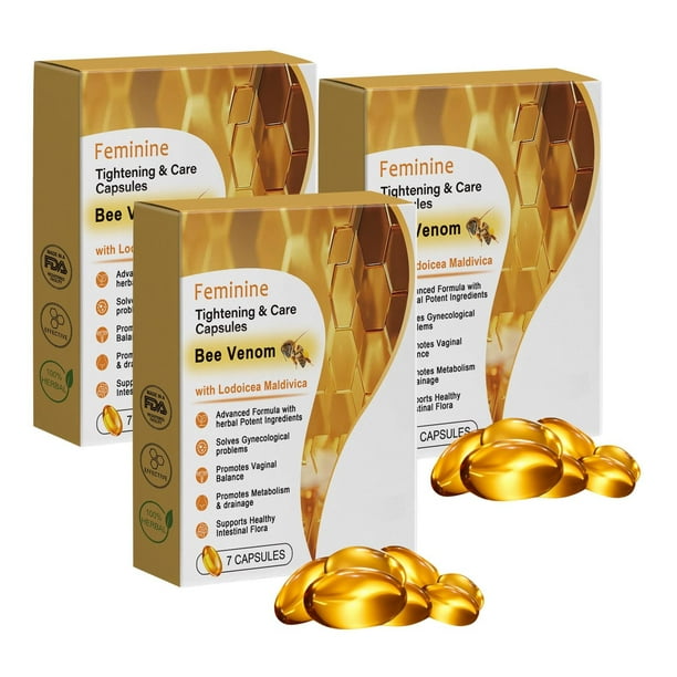 Bee Capsules, Instant Itching Stopper & Slimming, Capsules For Women, Slimming Firming Capsules ...