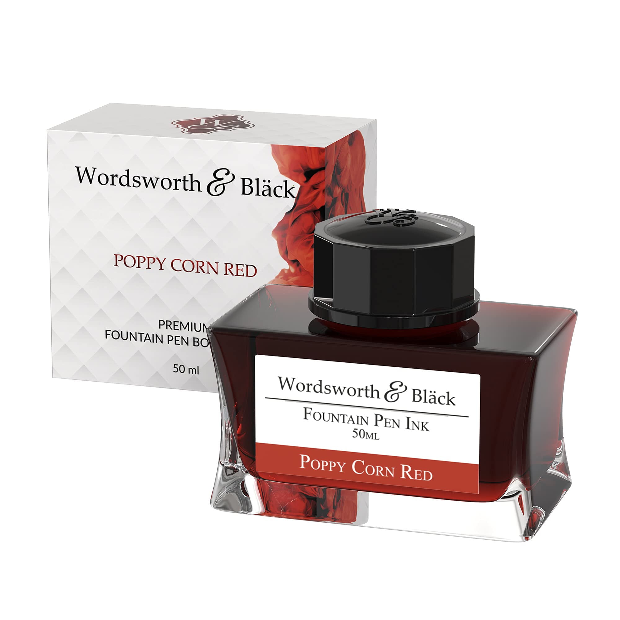 Wordsworth and Black Fountain Pen Ink Bottle 50ml -Premium Luxury ...