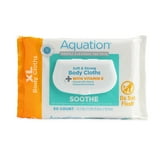 Aquation All Body XL Soft & Strong Cleansing & Soothing Body Cloths, 50 ...