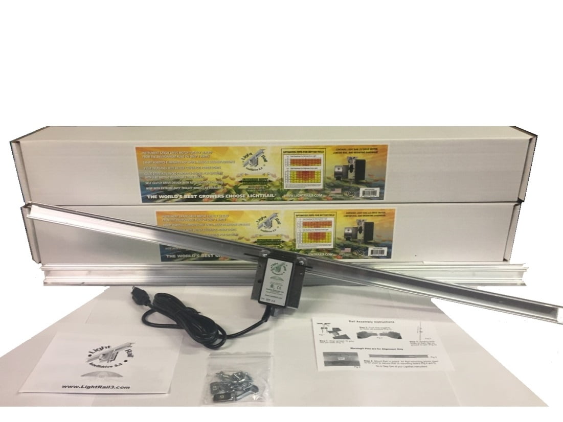 (2) Light Rail 3.5 IntelliDrive Kits Motor with Rail, LightRail Robotic ...