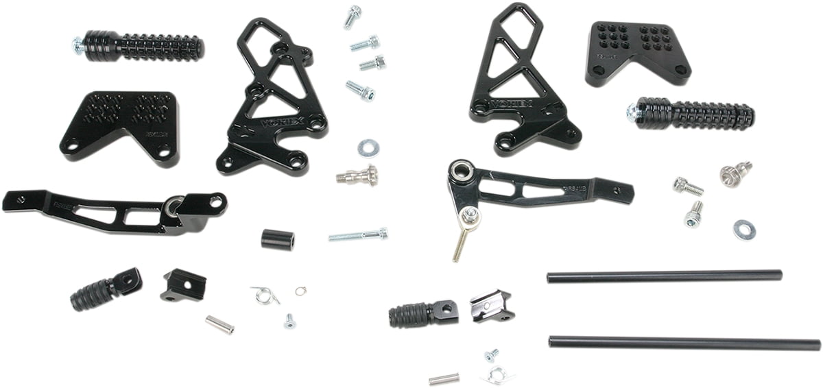 Vortex Adjustable Rear Set Version 2 Black RS411K - Walmart.com