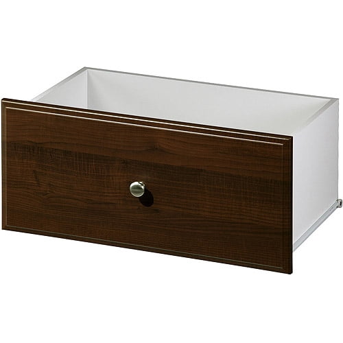 Easy Track Closet Rd2512-ton 12" Truffle Deluxe Drawer - Walmart.com ...