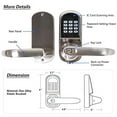 Keyless Entry Doors Lock, Keypad Doors Lock, Electronic Doors Lock ...